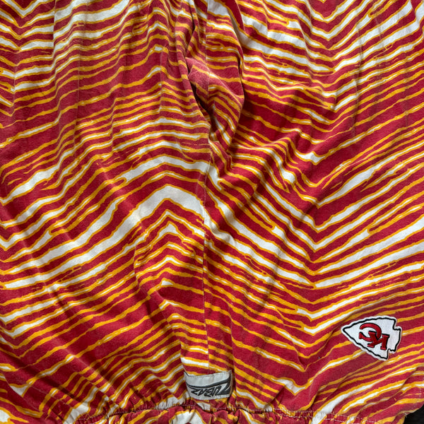 WESTSIDE STOREY VINTAGE | VINTAGE 90'S KC CHIEFS ZUBAZ SWEATPANTS - RE ...