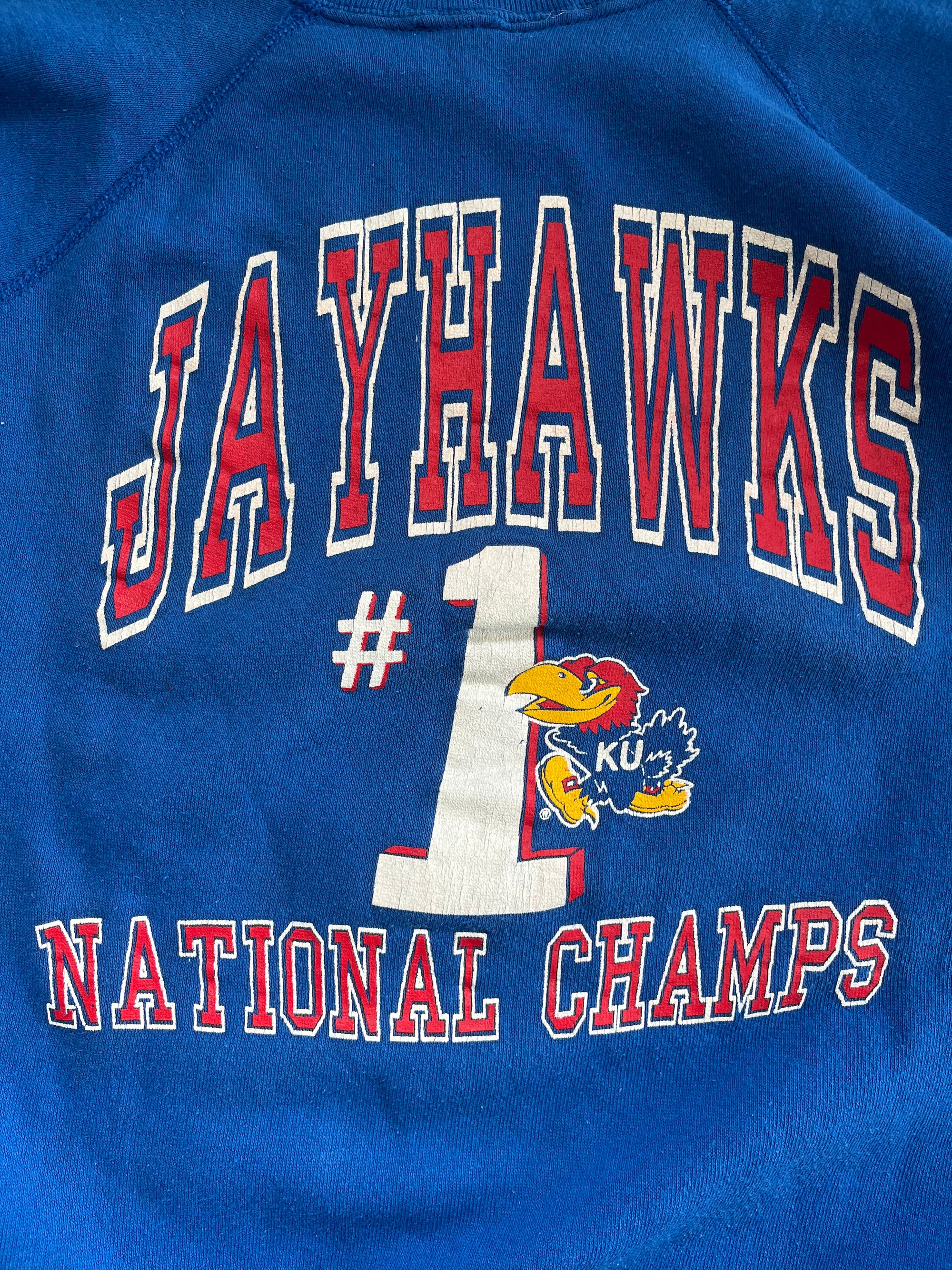 WESTSIDE STOREY VINTAGE | VINTAGE 1988 KU JAYHAWKS NATIONAL CHAMPS FRO ...